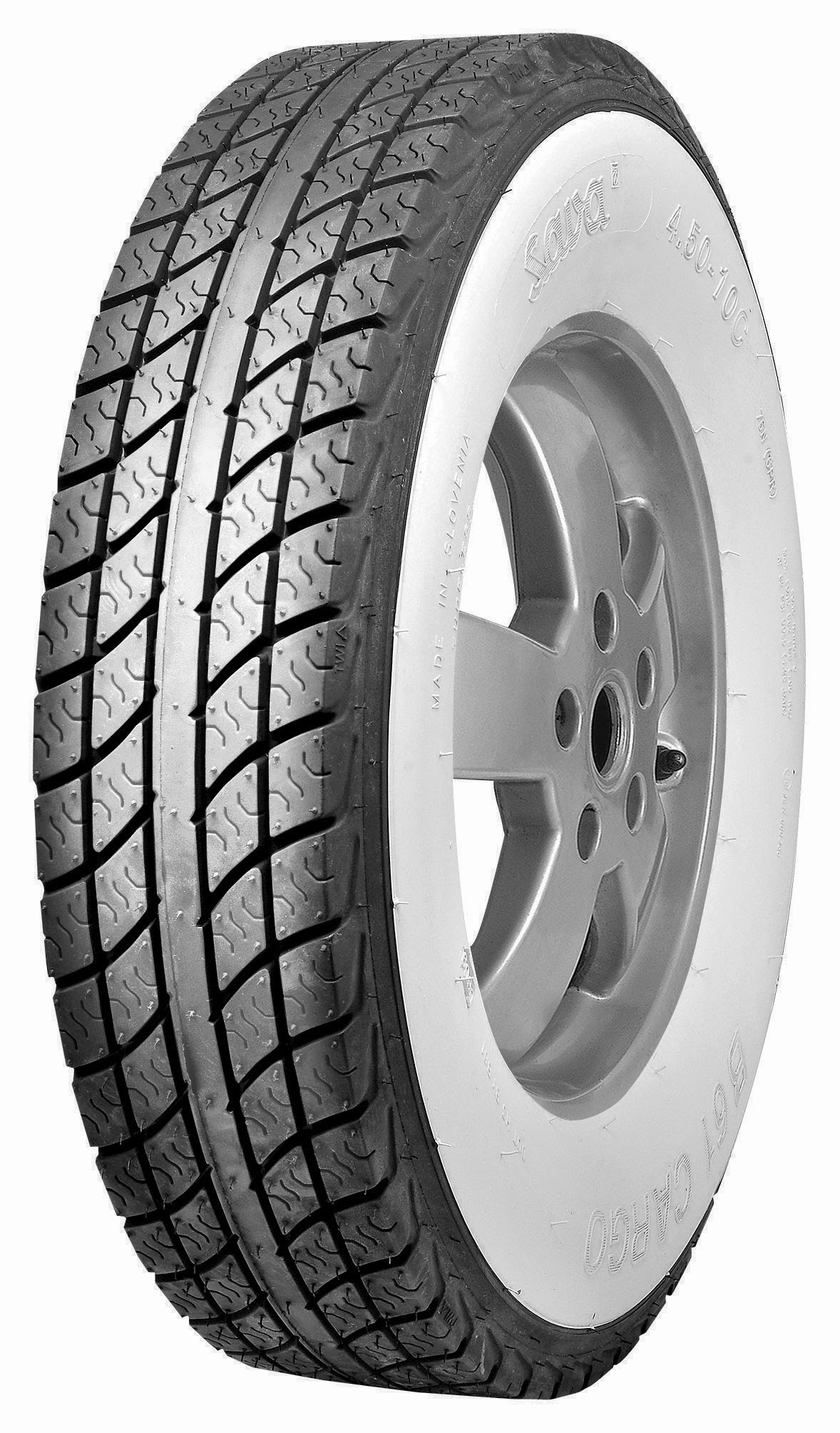 Mitas B61 White Wall Scooter Tyre - Trellesport